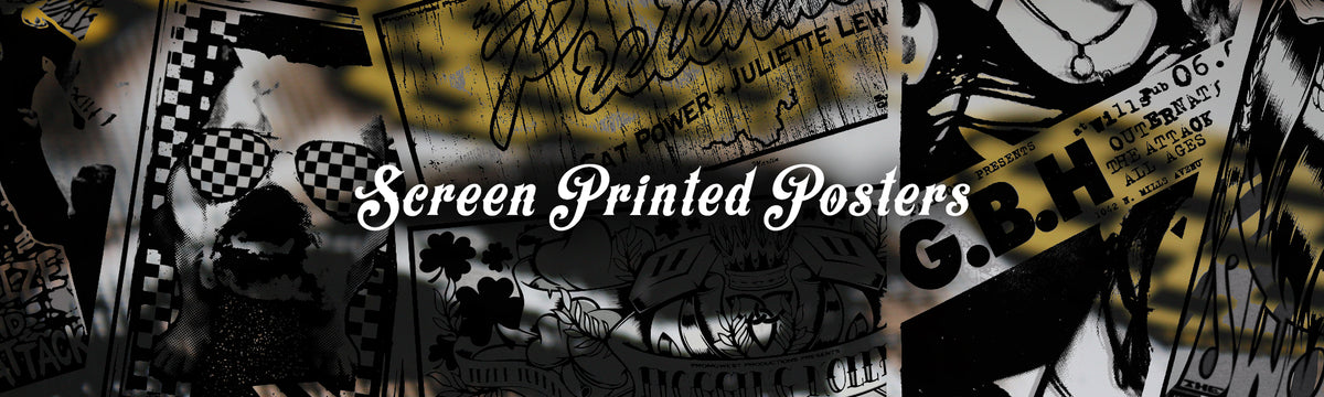 Screen Printed Posters – Enemy Ink