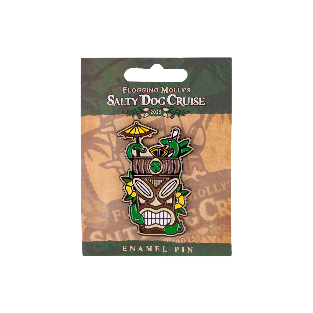 Salty Dog Cruise - 2025 Tiki Cocktail Pin – Enemy Ink