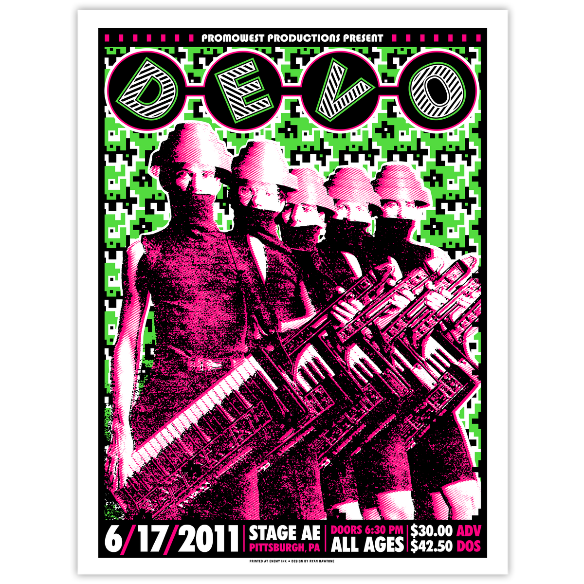 Devo Poster – Enemy Ink
