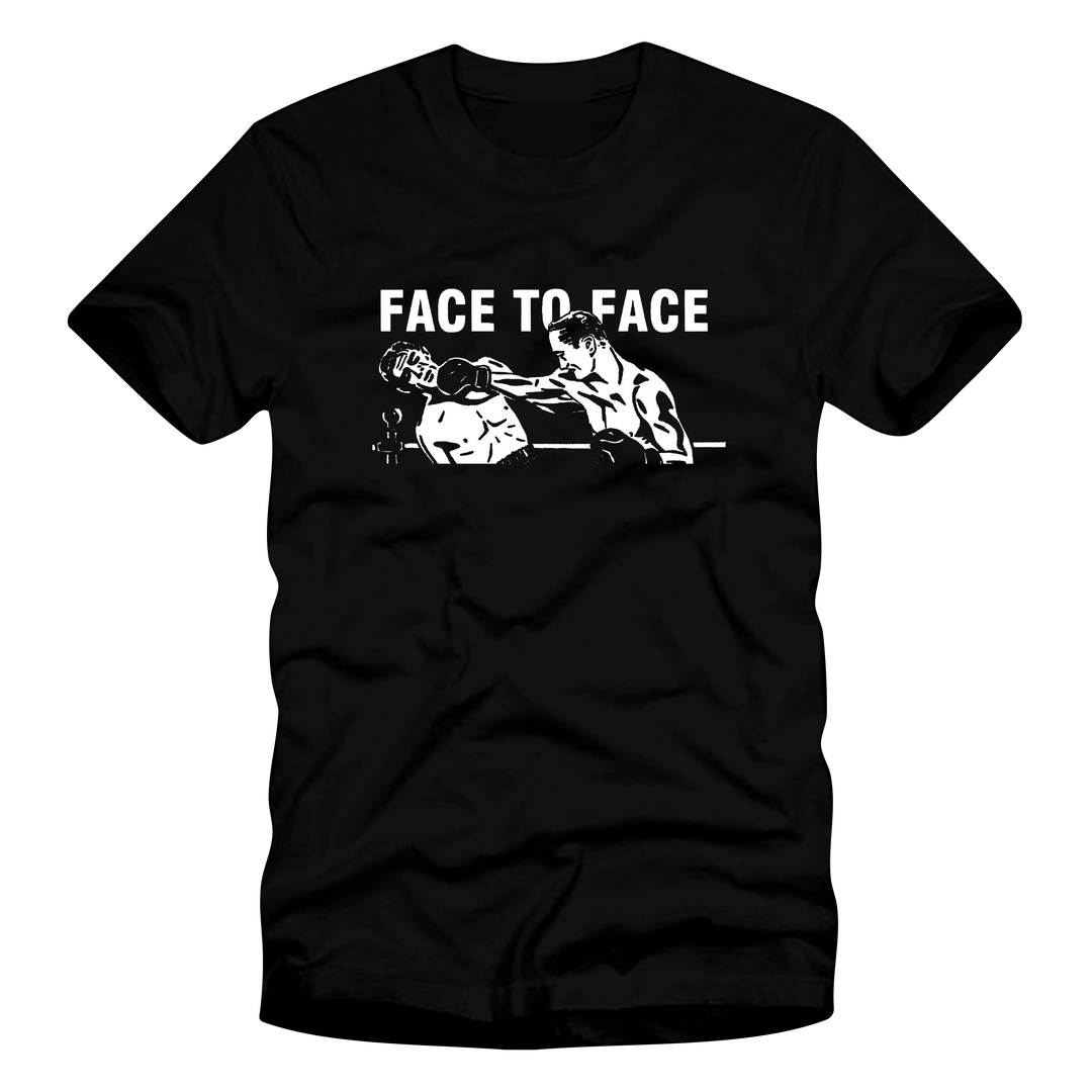 Face to Face - Boxer T-Shirt – Enemy Ink