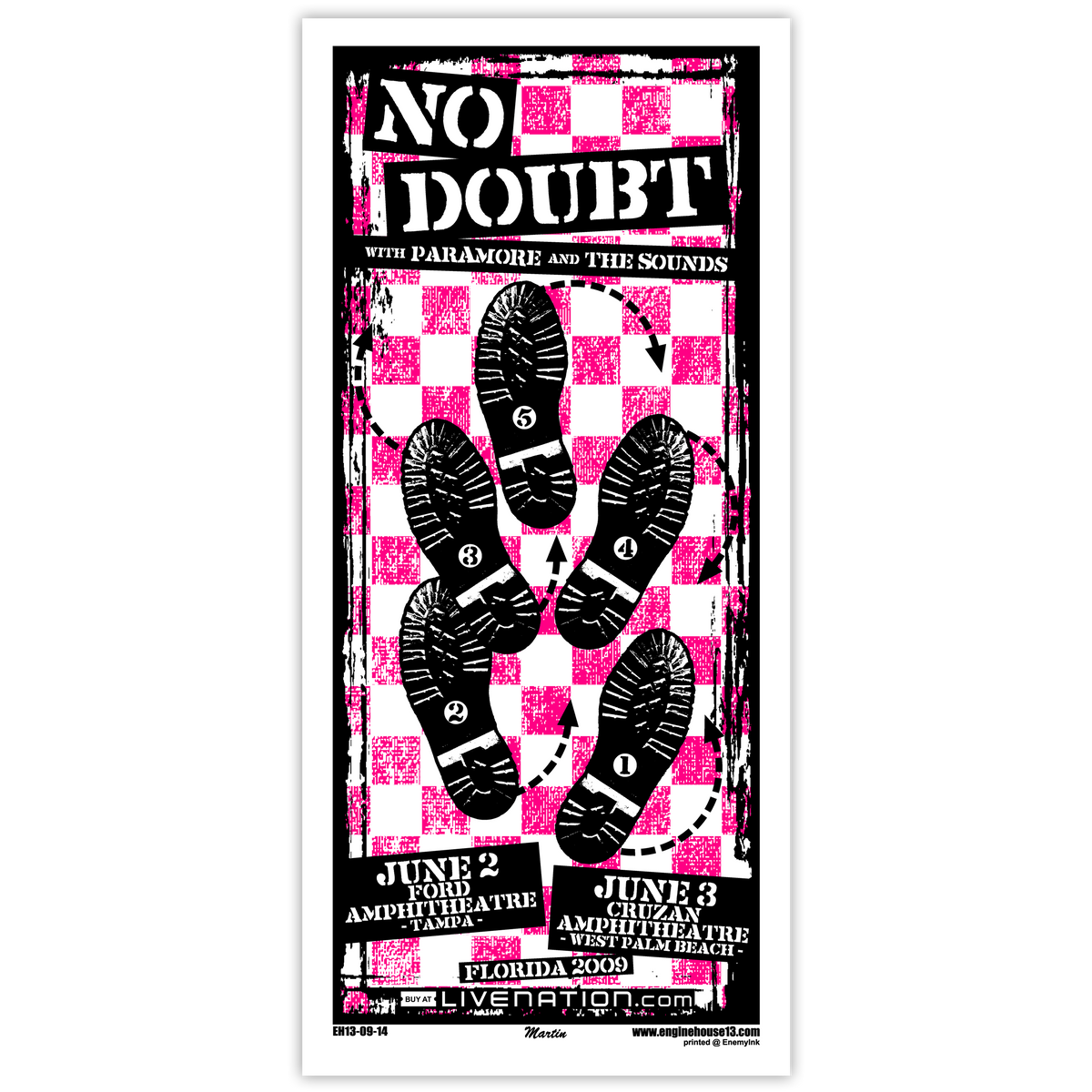 No Doubt Poster – Enemy Ink